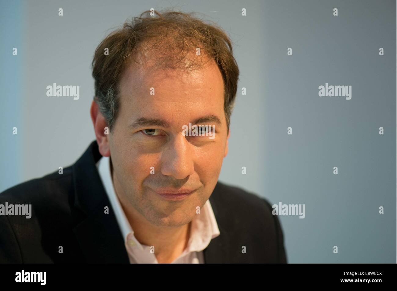 Niklas Maak , at the 66th Frankfurt Book Fair in Frankfurt Main ...