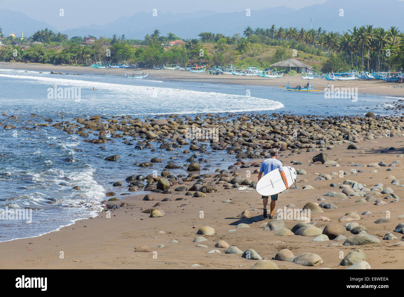 Medewi surf hi-res stock photography and images - Alamy