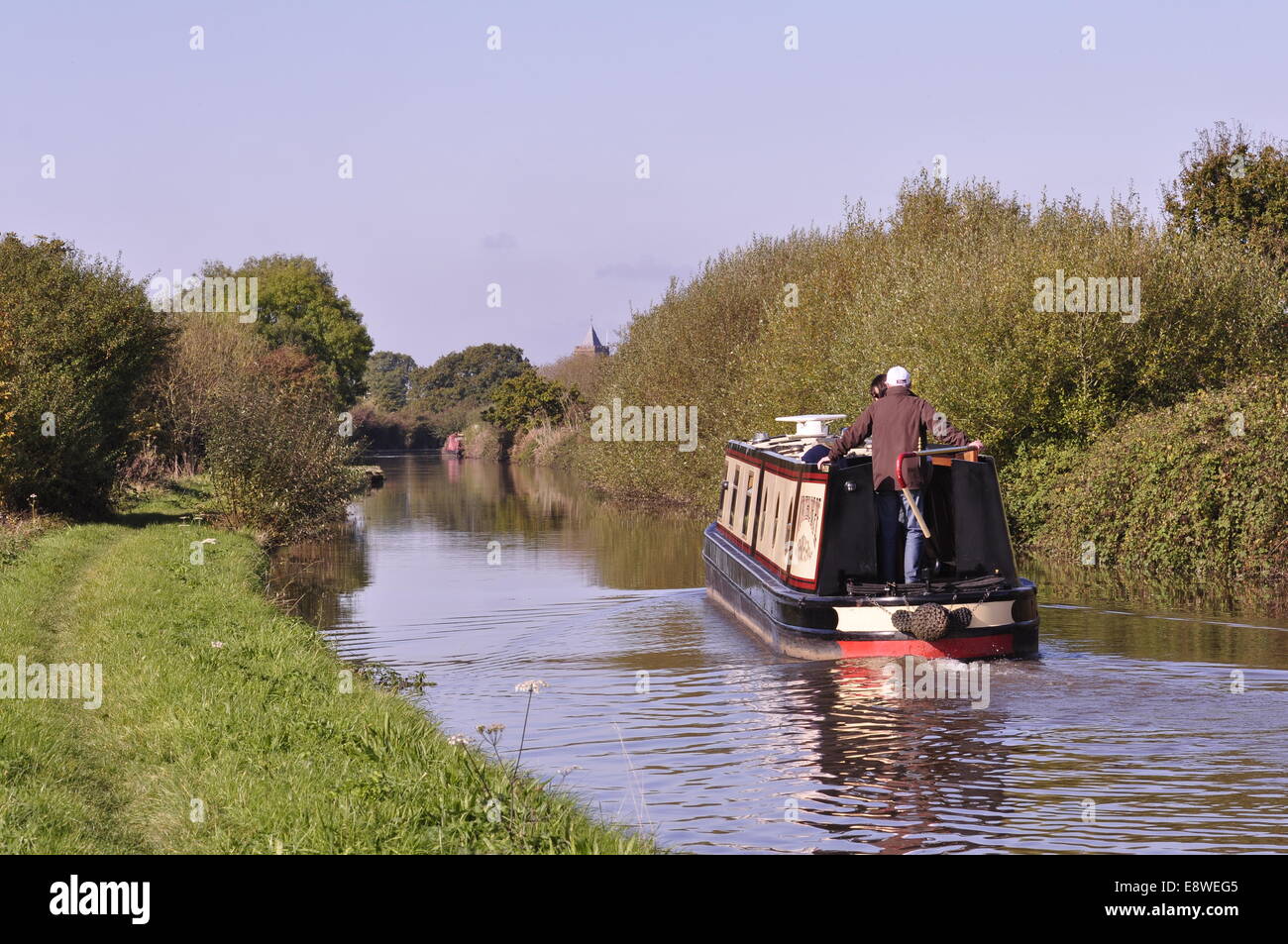 The Shropshire Union Canal towards Waverton and then Chester from ...