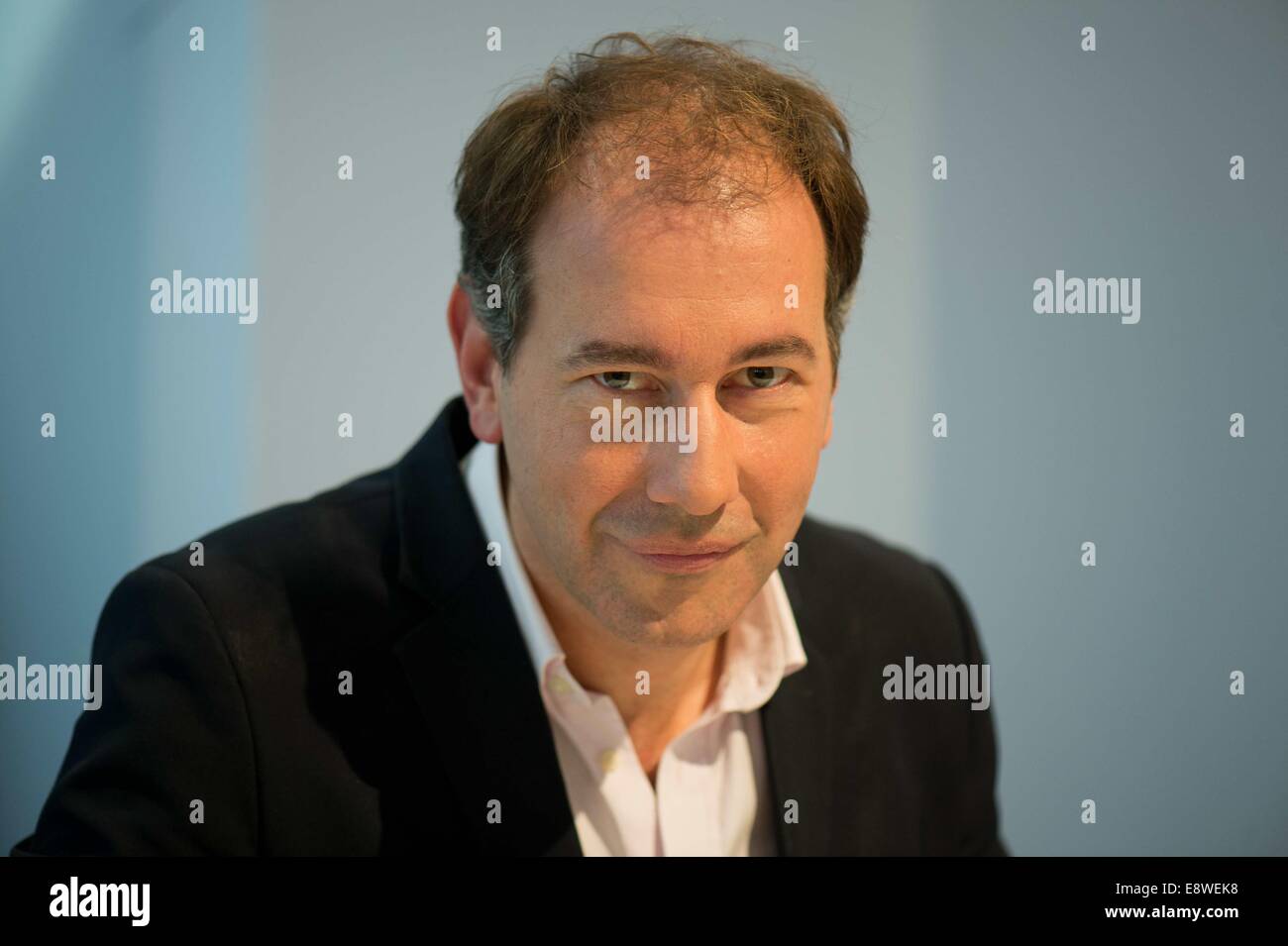 Niklas Maak , at the 66th Frankfurt Book Fair in Frankfurt Main ...
