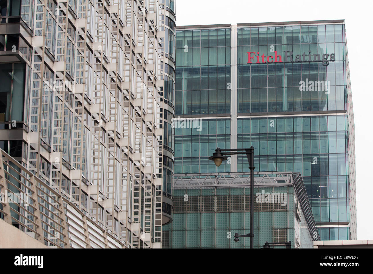 Fitch Ratings building in Canary Wharf London Stock Photo - Alamy