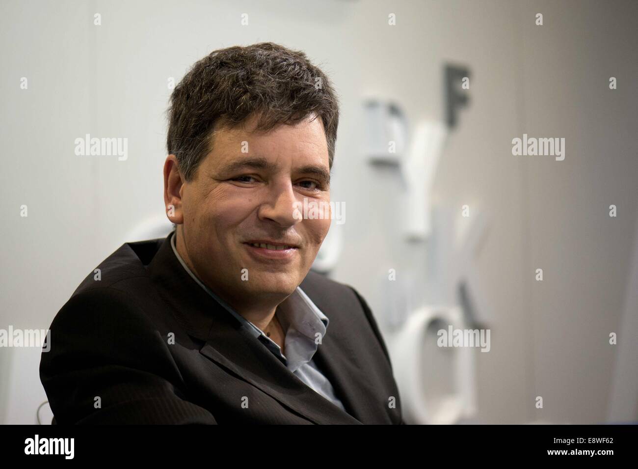 Marcel Beyer , at the 66th Frankfurt Book Fair in Frankfurt Main ...