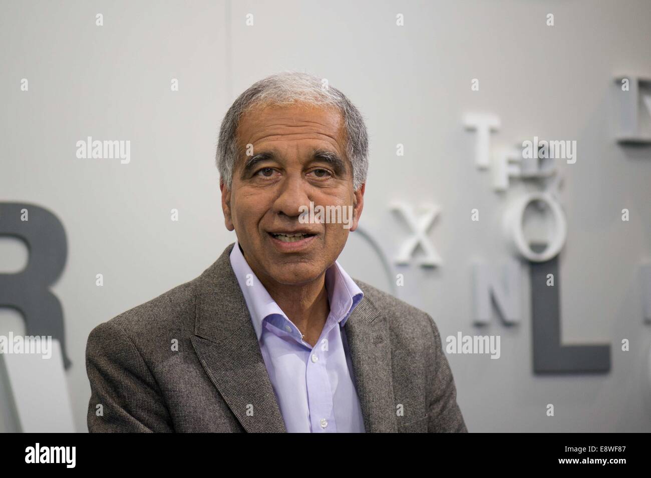 Mojib Latif, at the 66th Frankfurt Book Fair in Frankfurt Main, Germany ...