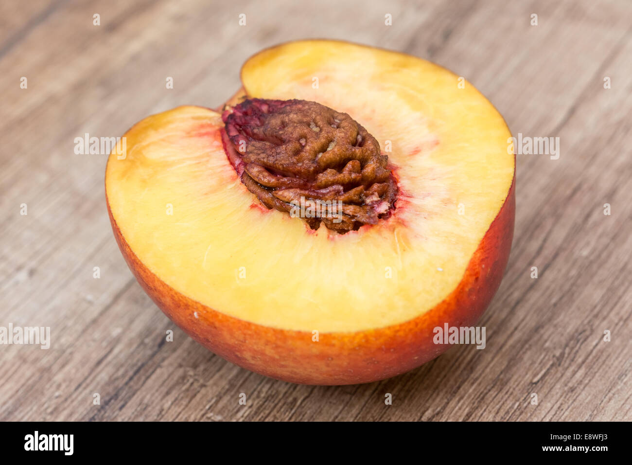 One whole velvety fresh hi-res stock photography and images - Alamy