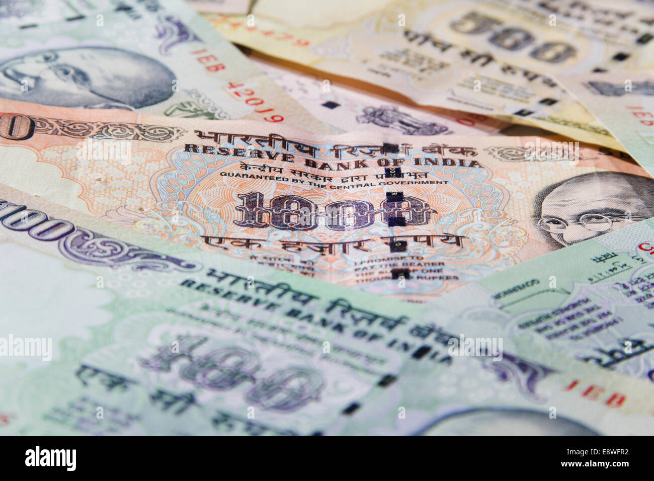 indian Cash Abundance Stock Photo - Alamy