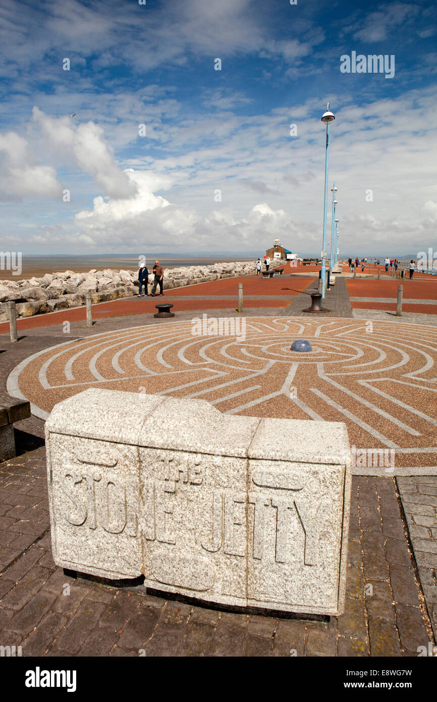 UK, England, Lancashire, Morecambe, the Stone Jetty, previously used ...