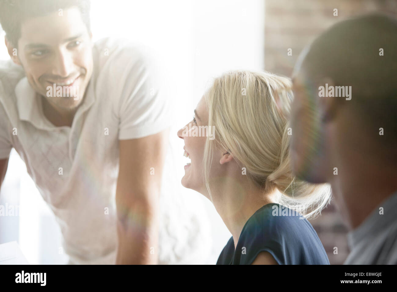 Business people in cafe hi-res stock photography and images - Alamy