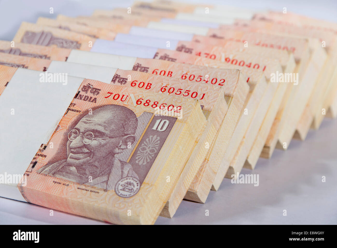 indian Currency Series Stock Photo - Alamy