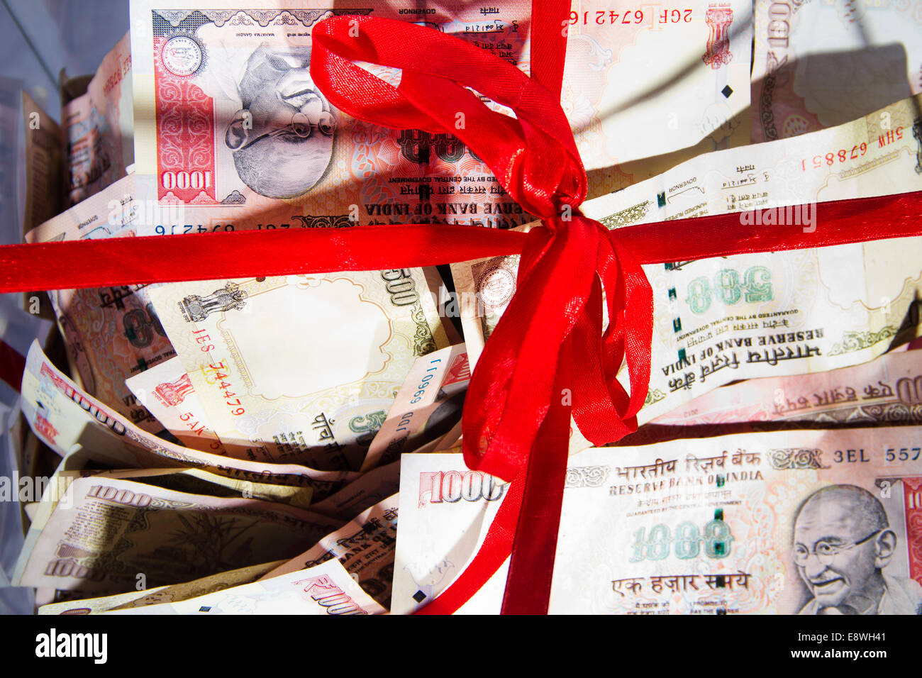 indian Currency Deposit Box Stock Photo - Alamy