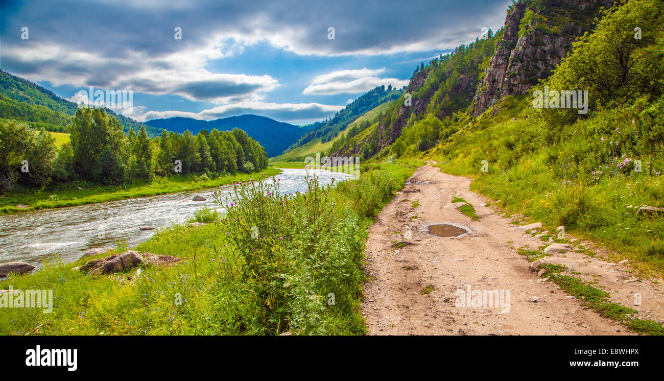 Road and river hi-res stock photography and images - Alamy
