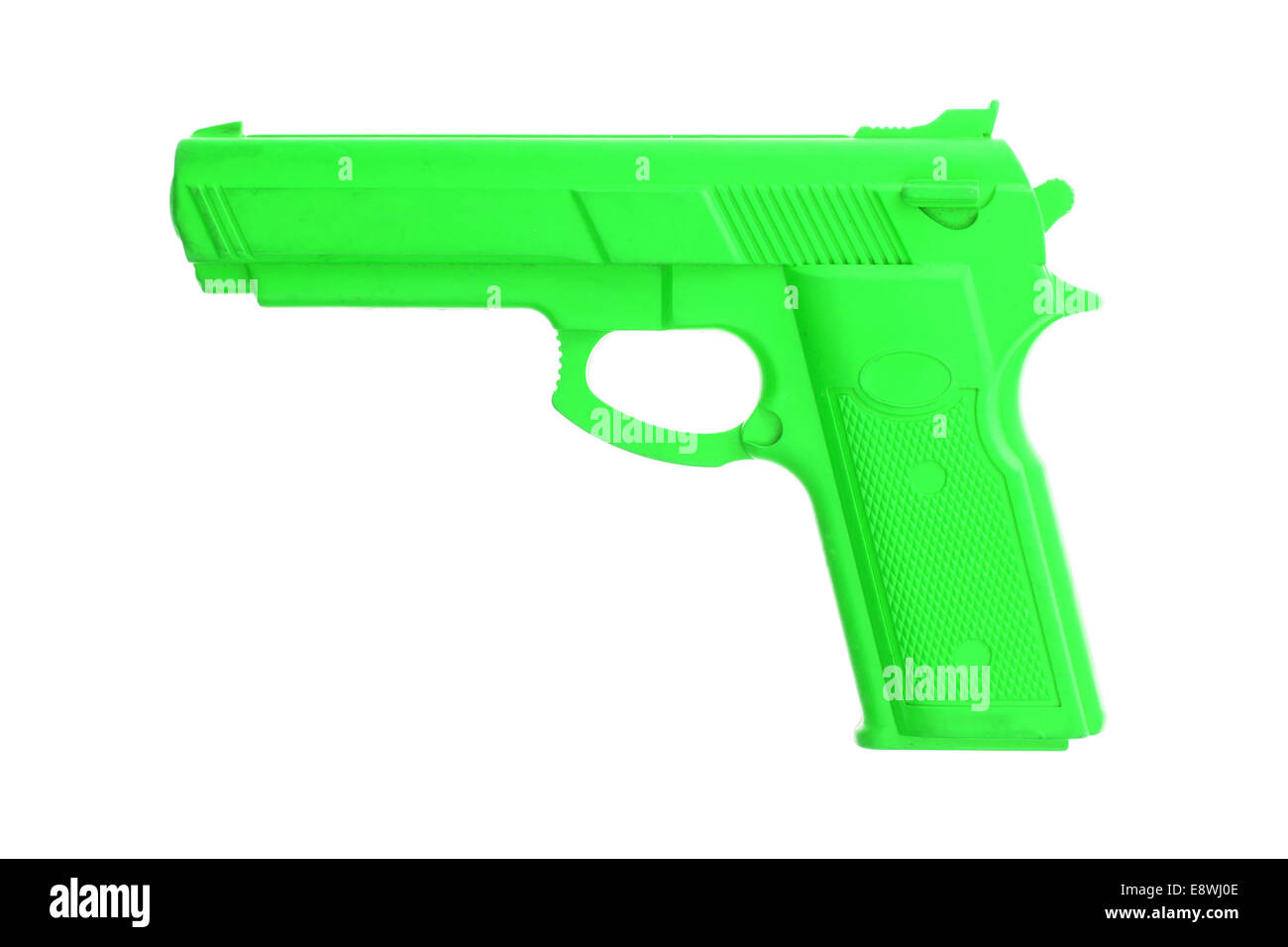 Green Handgun