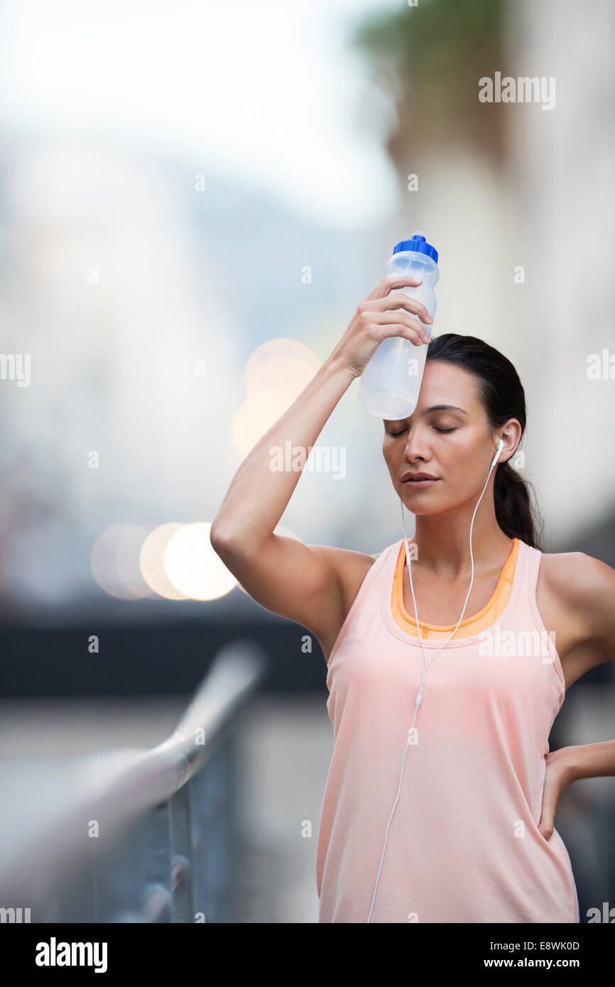 Woman exhaustion and exercise hi-res stock photography and images - Alamy