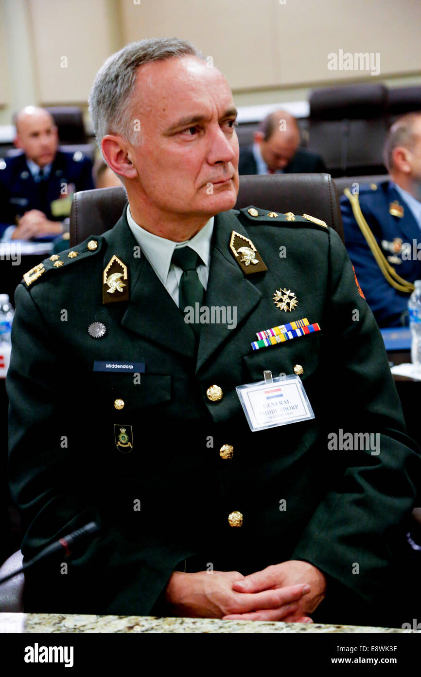 General Tom Middendorp, Chief of Defense (CHOD) of the Netherlands ...