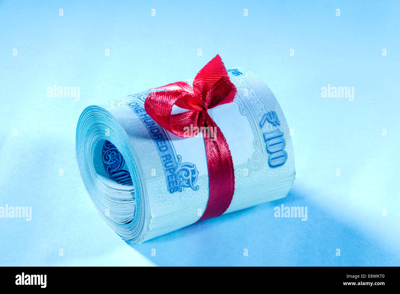 Indian currency roll hi-res stock photography and images - Alamy