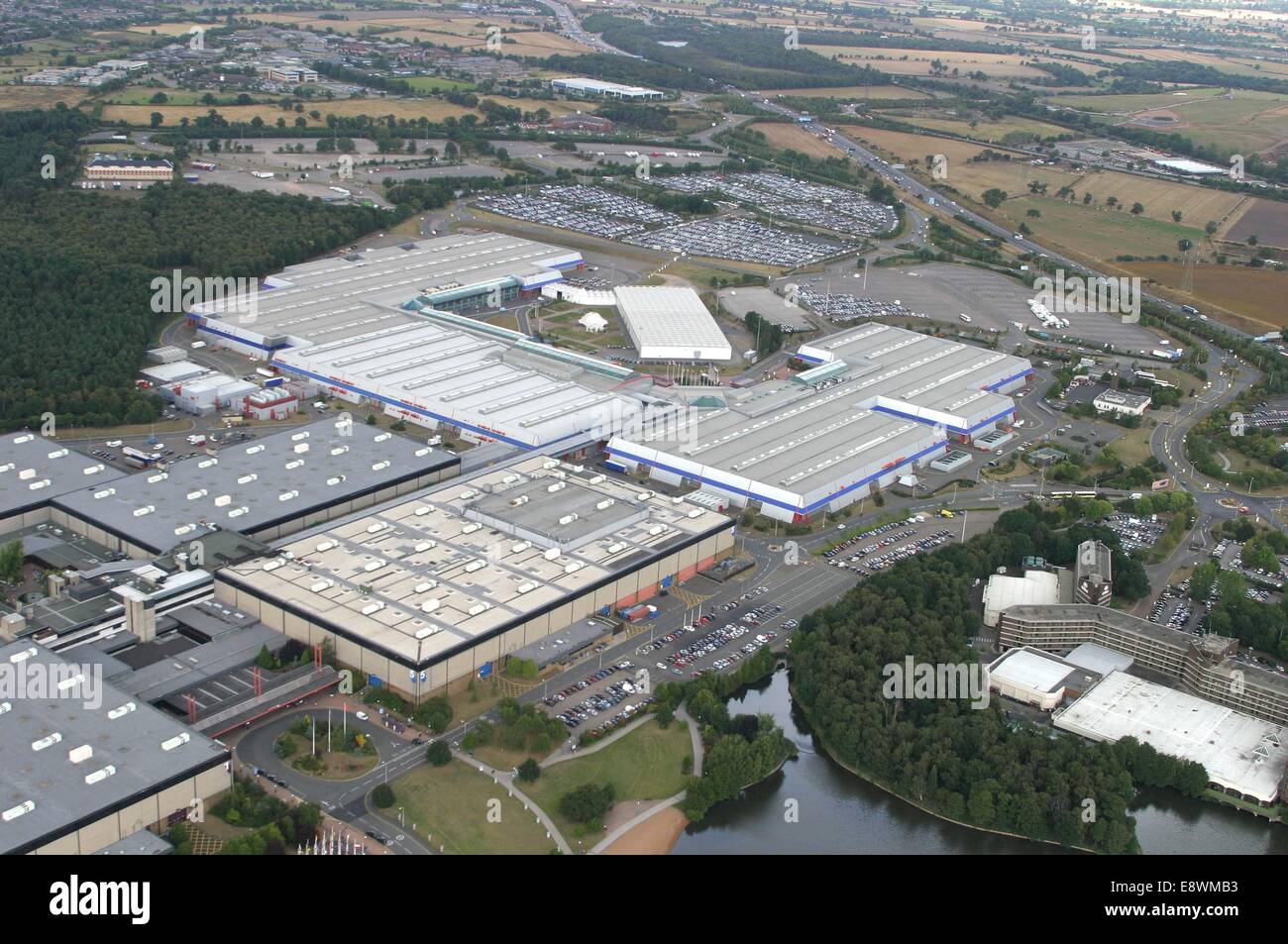 Aerial birmingham nec hi-res stock photography and images - Alamy