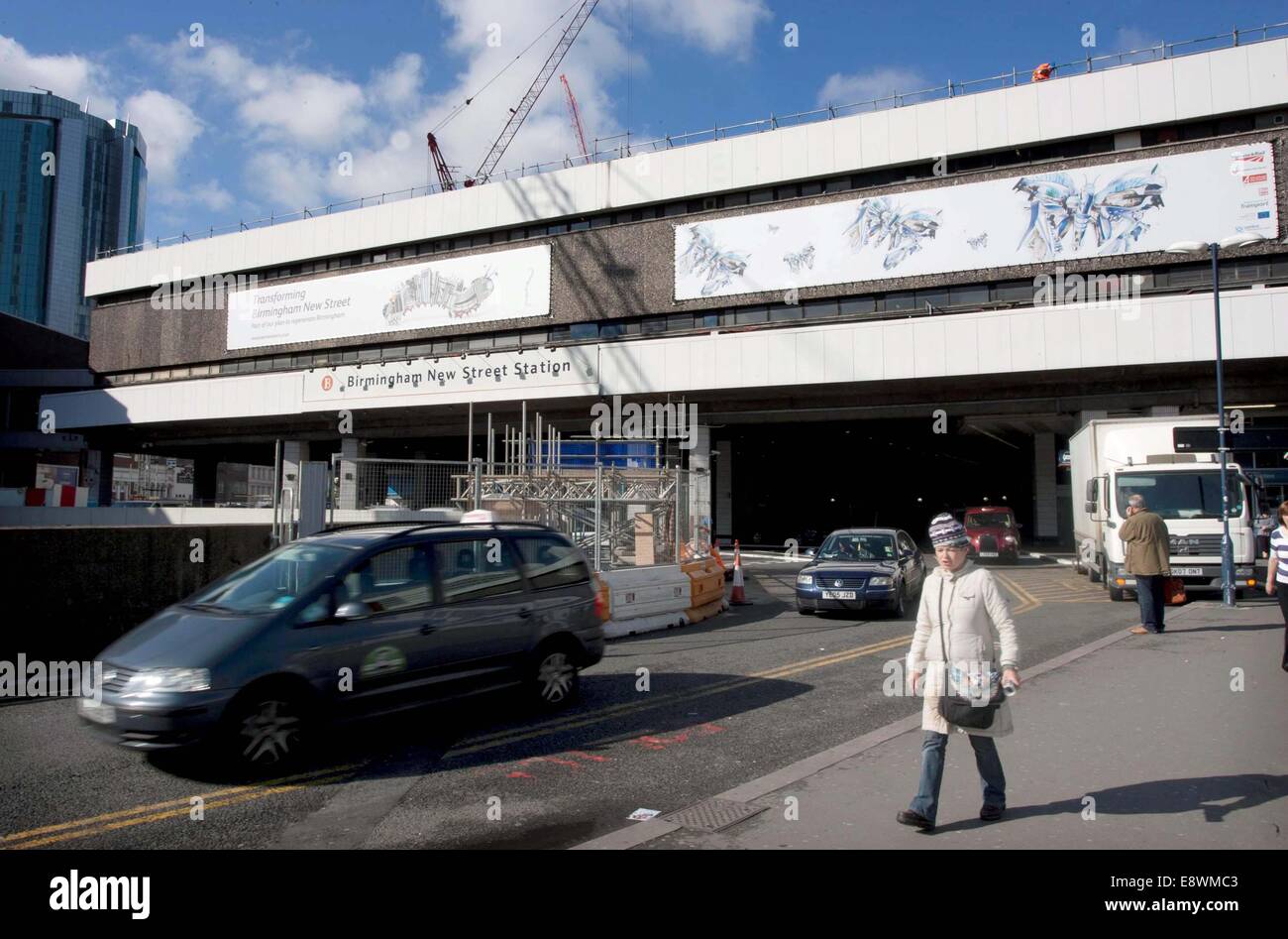 Birminghams new street station hi-res stock photography and images - Alamy