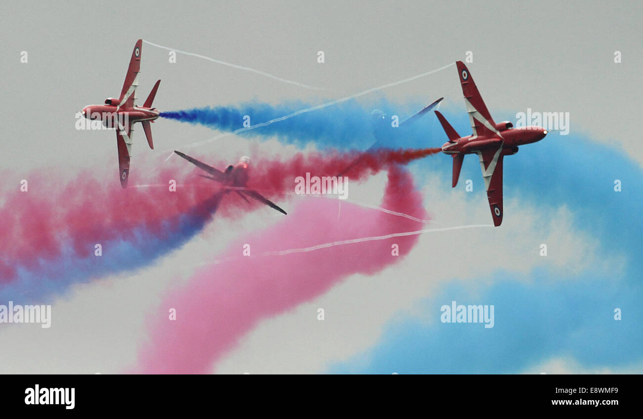 RAF Red Arrows Stock Photo - Alamy