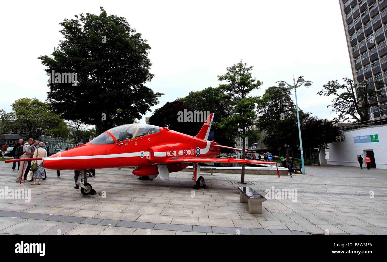 Raf red arrow jet hi-res stock photography and images - Alamy