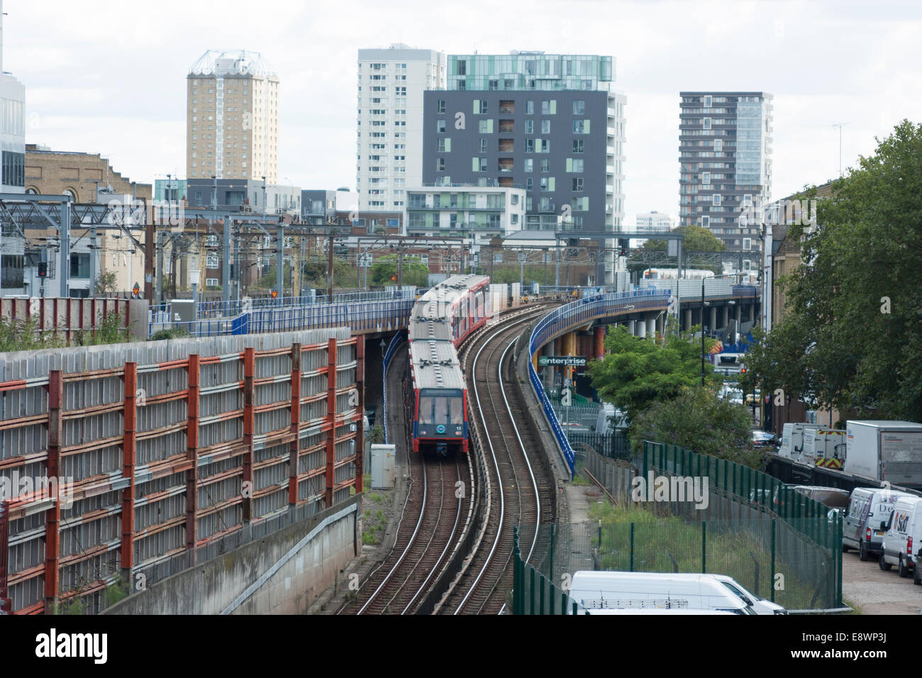 London Underground Train Stock Photo - Alamy