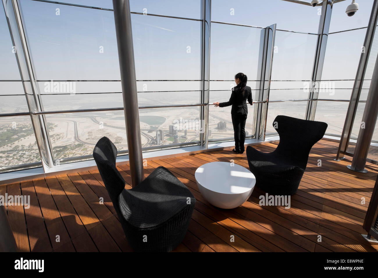 Burj viewing deck and dubai hi-res stock photography and images - Alamy