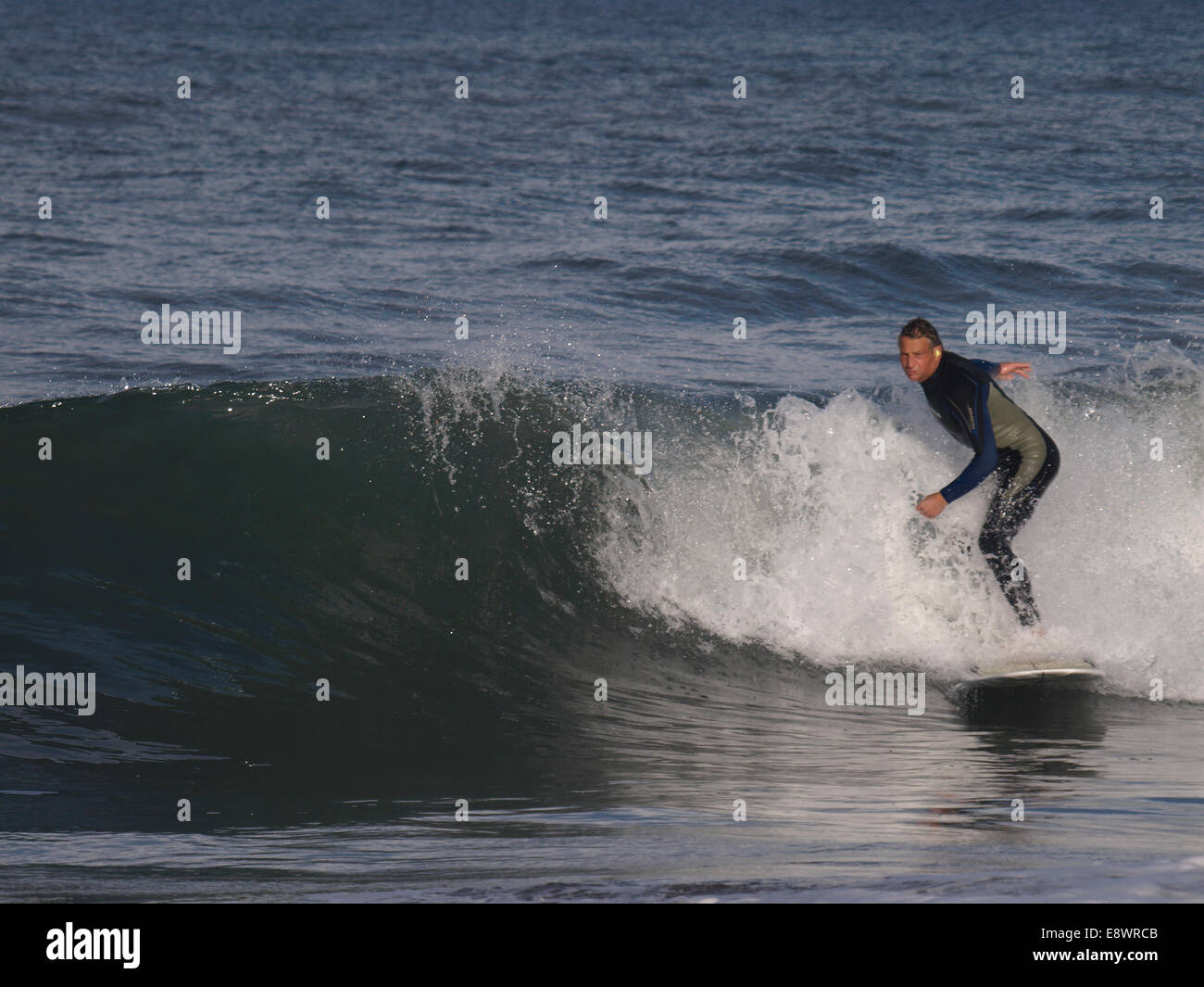 Middle aged surfer, Widemouth Bay, Bude, Cornwall, UK Stock Photo - Alamy