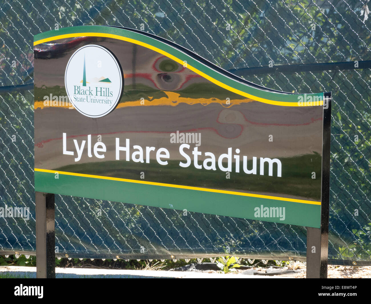 Lyle Hare Stadium, Black Hills State University, Spearfish, SD, USA ...