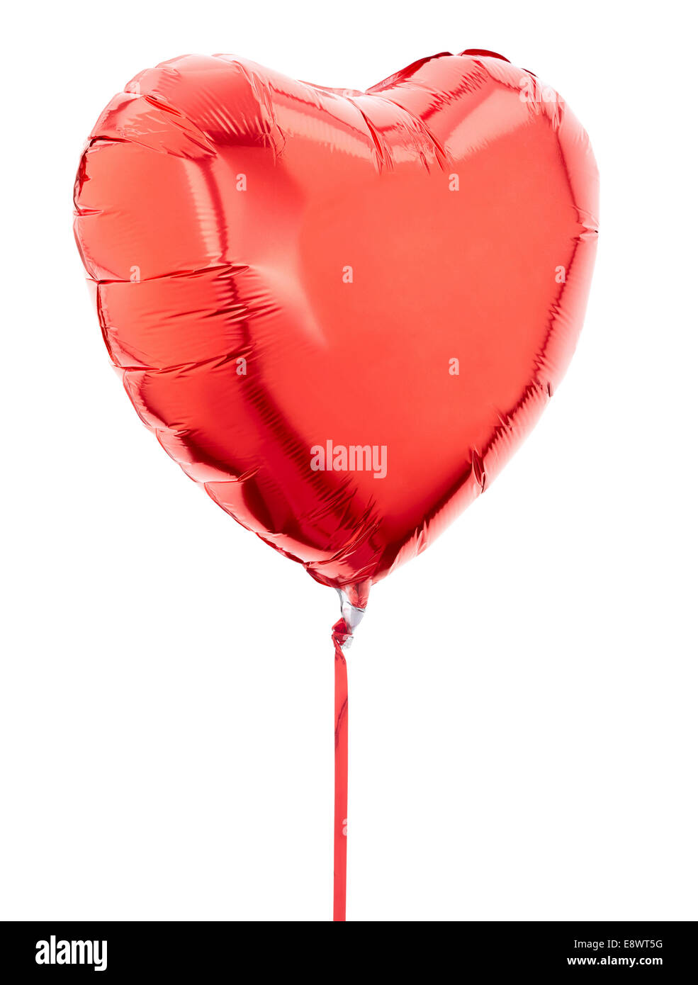 Red heart balloon Stock Photo - Alamy