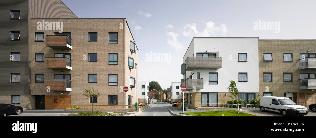 Durand Close Estate, Affinity Housing, Sutton Stock Photo - Alamy