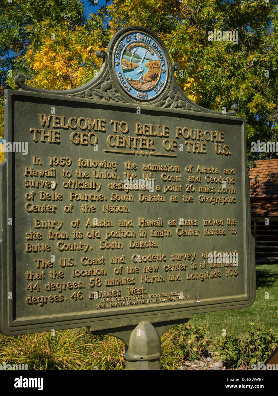Historic District of Belle Fourche, South Dakota, USA Stock Photo - Alamy