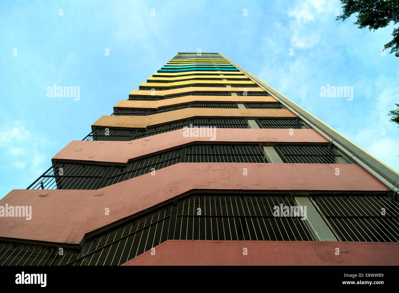 Rainbow ladder to the sky Stock Photo - Alamy