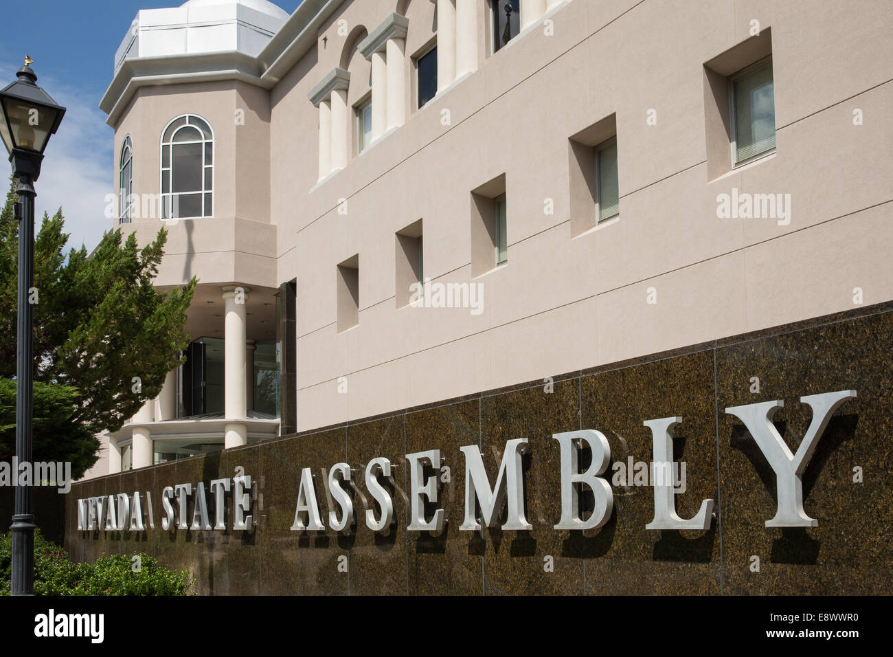 Nevada State Assembly in Carson City, the Nevada state capital Stock ...