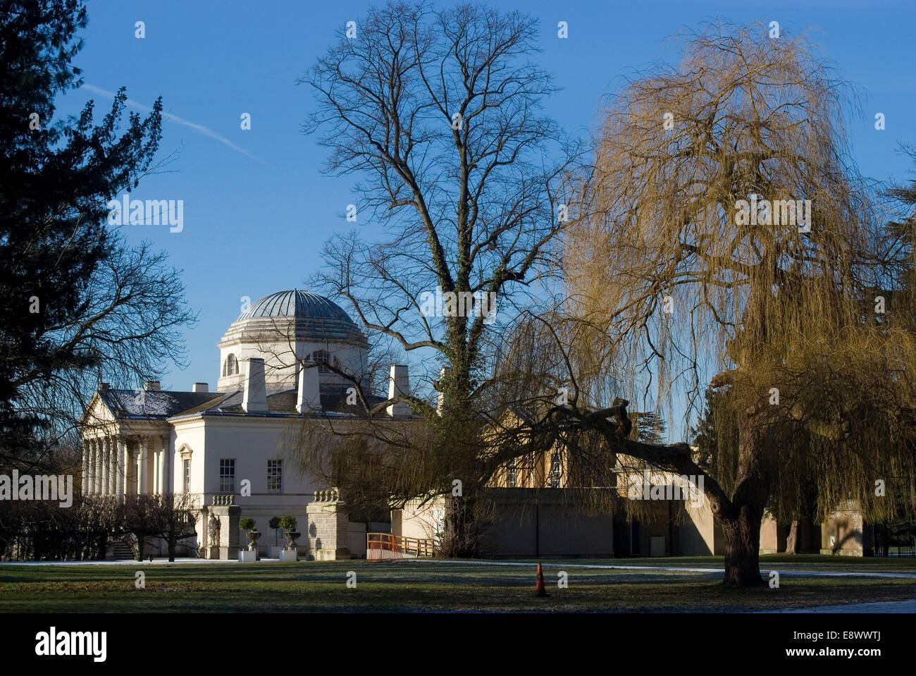 The Palladian Villa of the third Earl of Burlington, built in 1729, set ...
