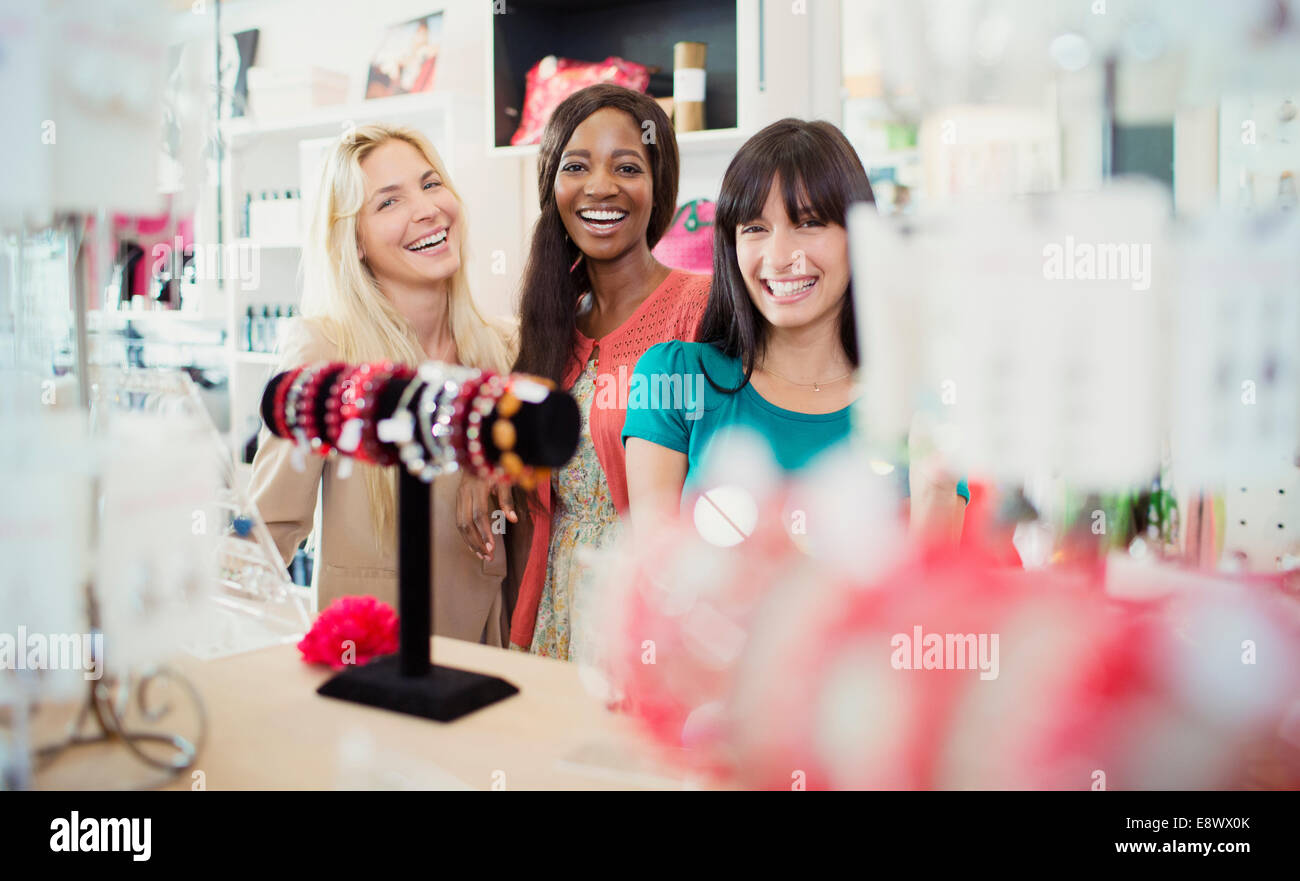 Women together shopping hi-res stock photography and images - Alamy