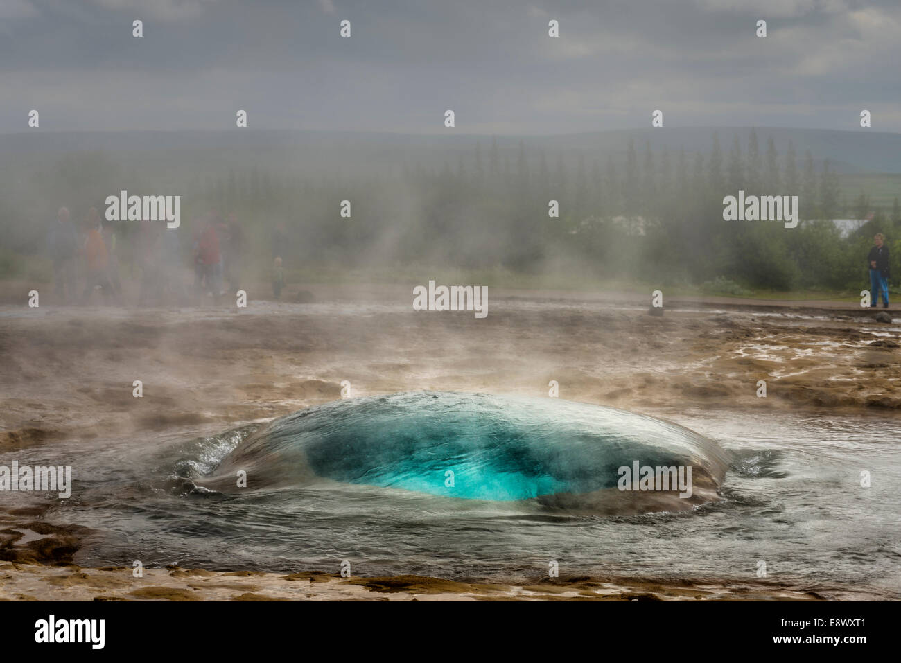 Icelandic fountain geyser hi-res stock photography and images - Alamy