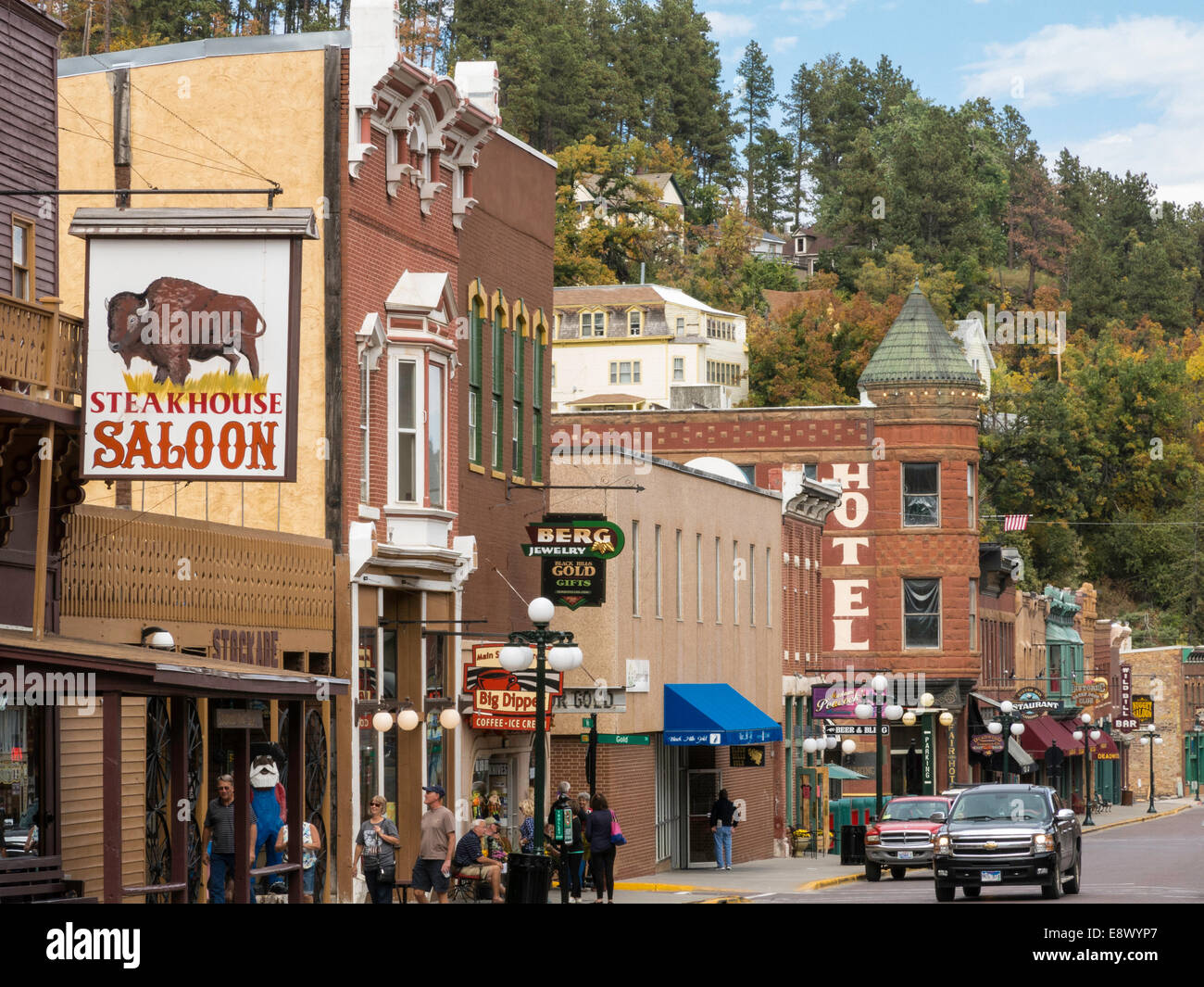 Old buildings deadwood hi-res stock photography and images - Alamy
