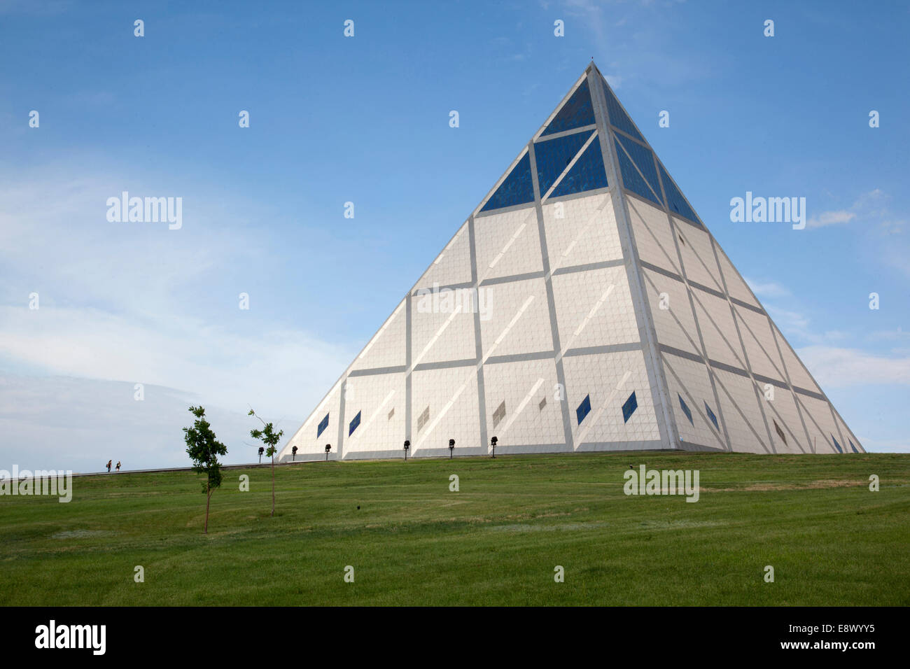 Palace of Peace and Reconciliation also known as the Pyramid, Astana ...