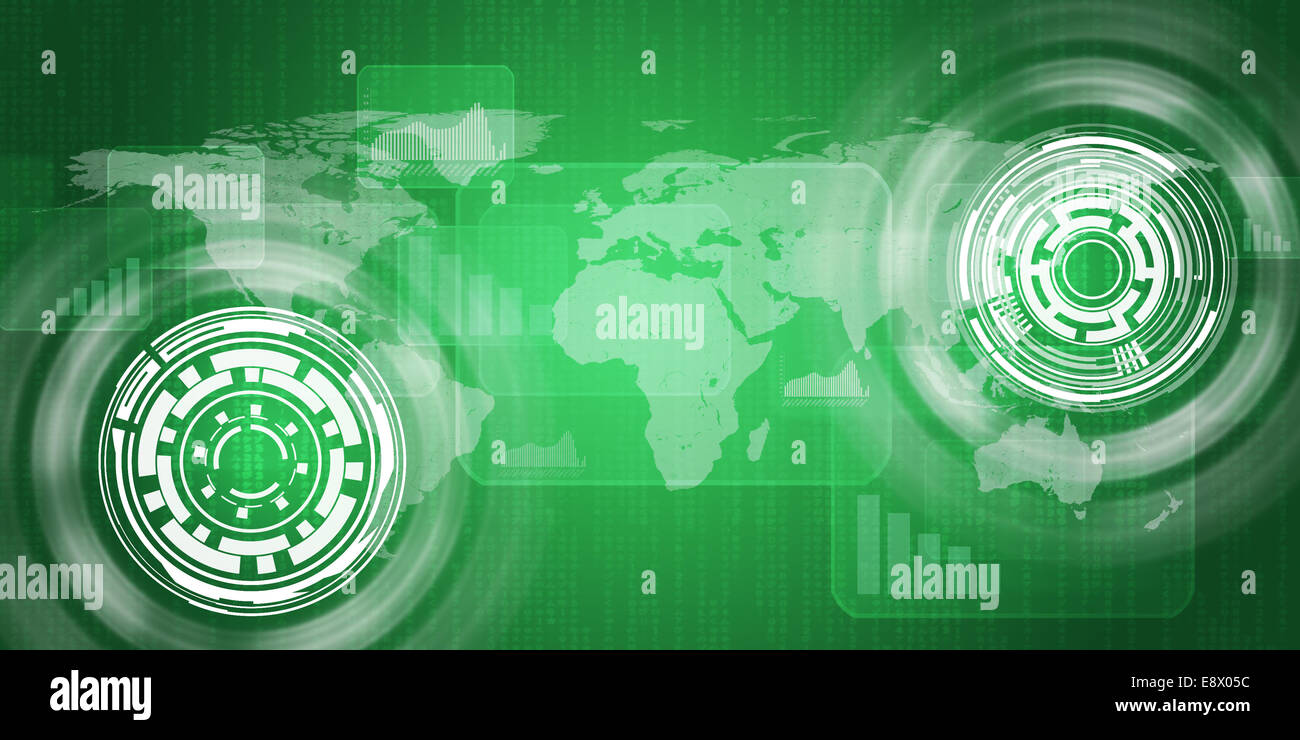 World map graphs hi-res stock photography and images - Alamy