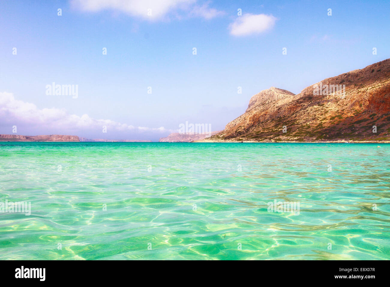 The Beautiful Balos Lagoon Stock Photo - Alamy