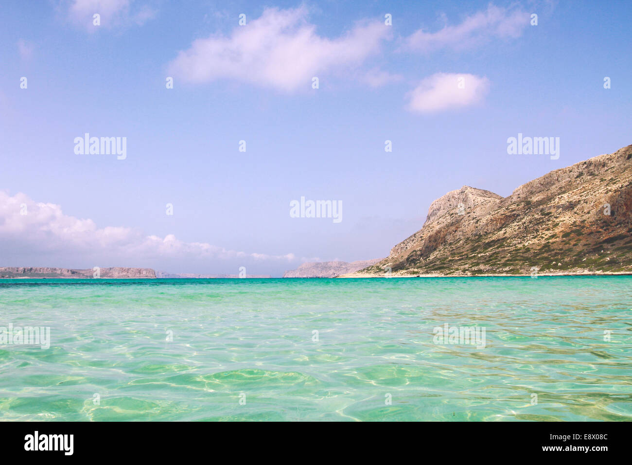 The Beautiful Balos Lagoon Stock Photo - Alamy