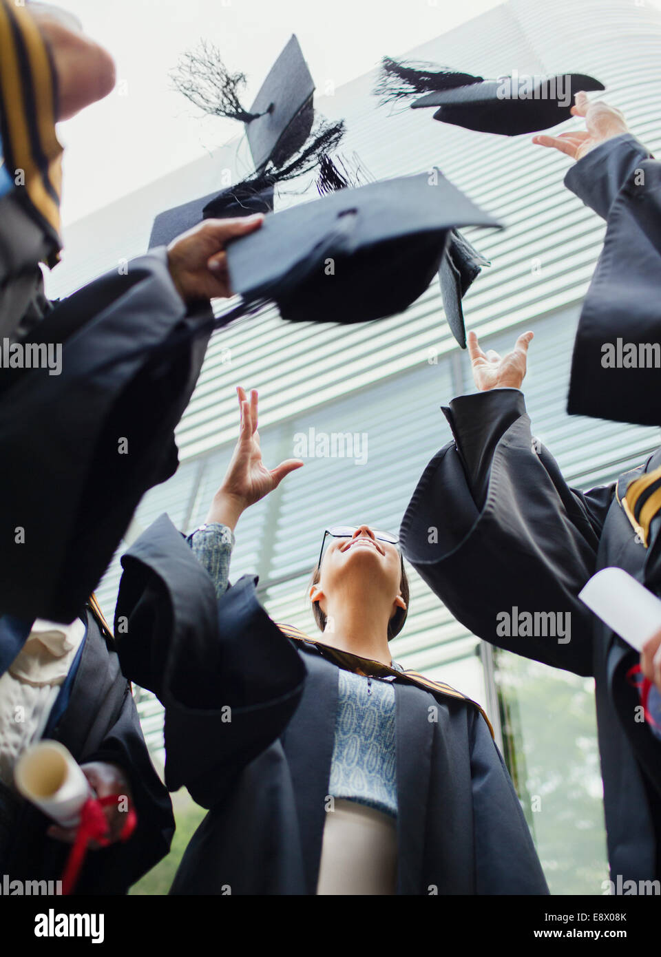 Students graduating caps hi-res stock photography and images - Alamy