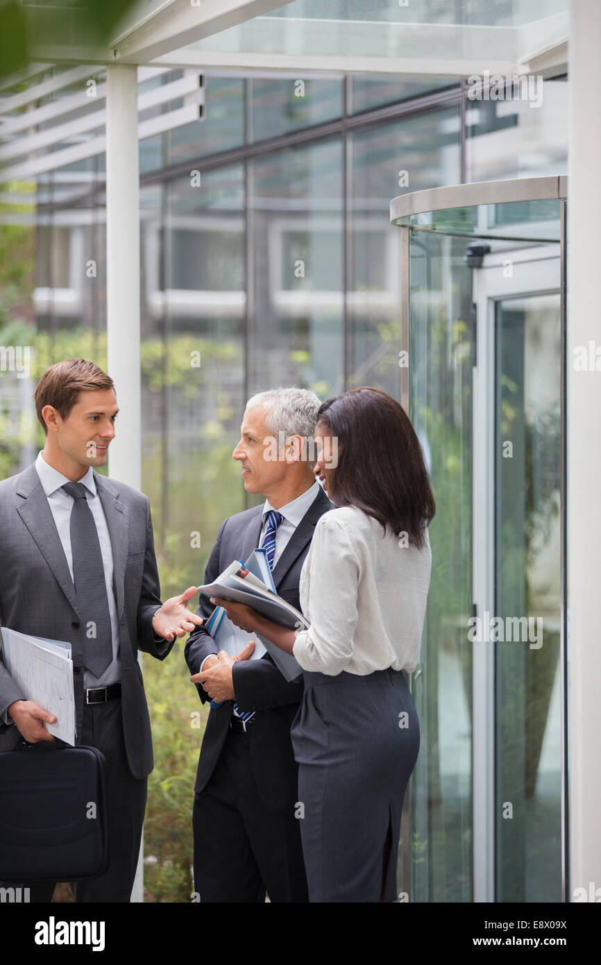 Mature women standing outside talking hi-res stock photography and ...