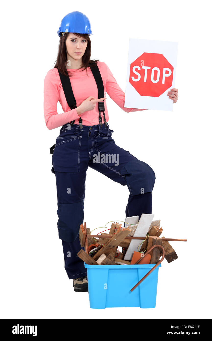 Board against waste hi-res stock photography and images - Alamy