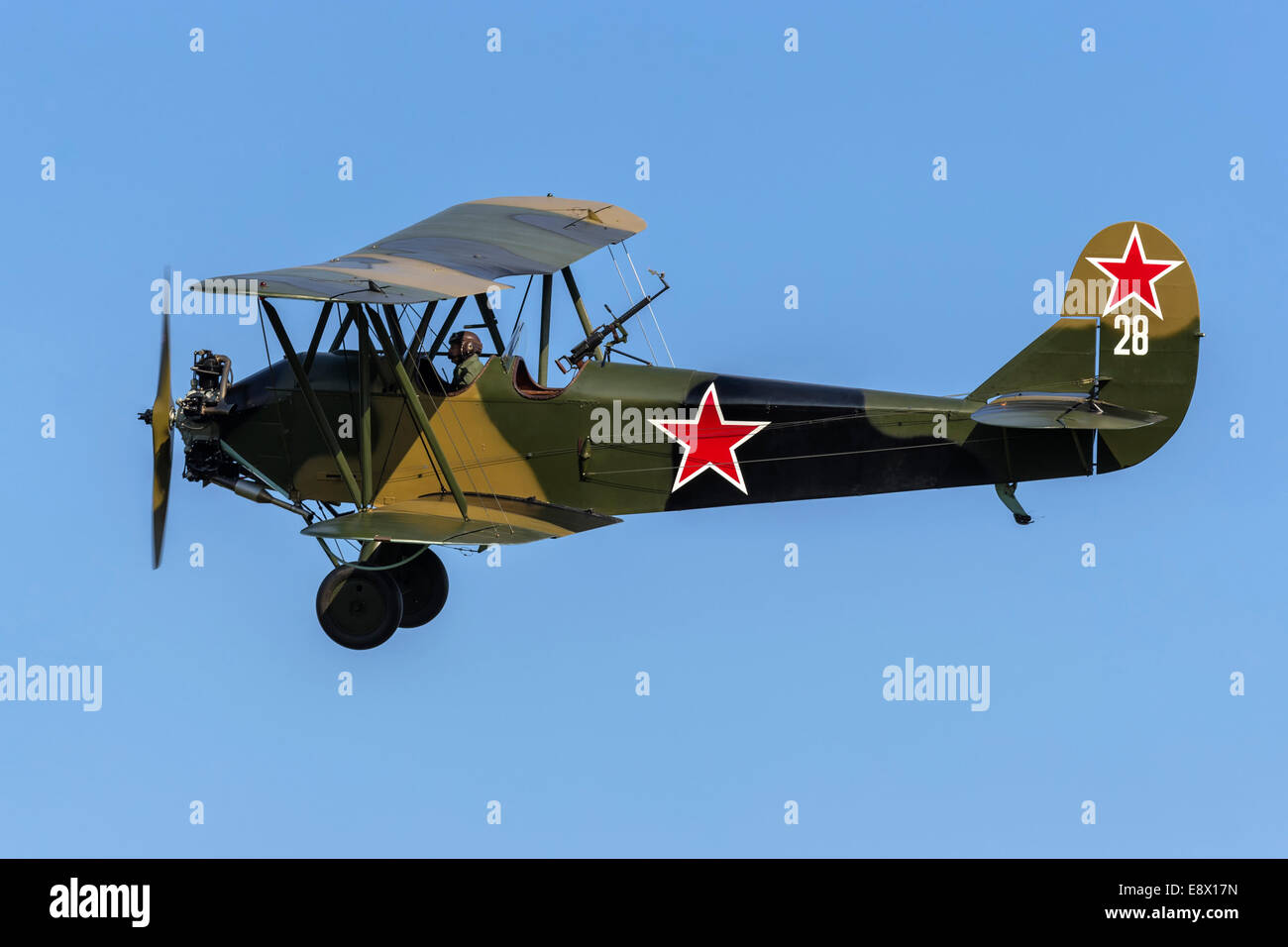 Russian polikarpov 1930s biplane aircraft hi-res stock photography and ...