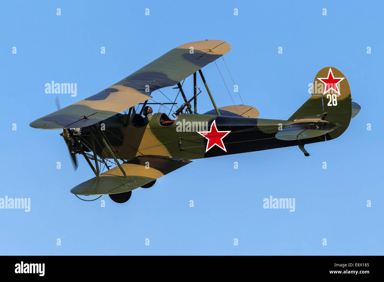 Polikarpov Po2 - 1930's Russian biplane Stock Photo - Alamy
