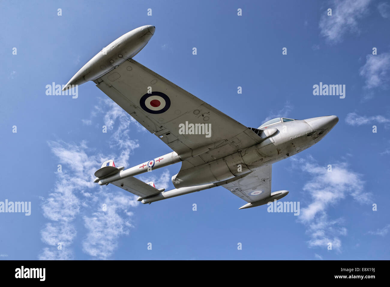 A De Havilland Venom of the RAF Stock Photo - Alamy