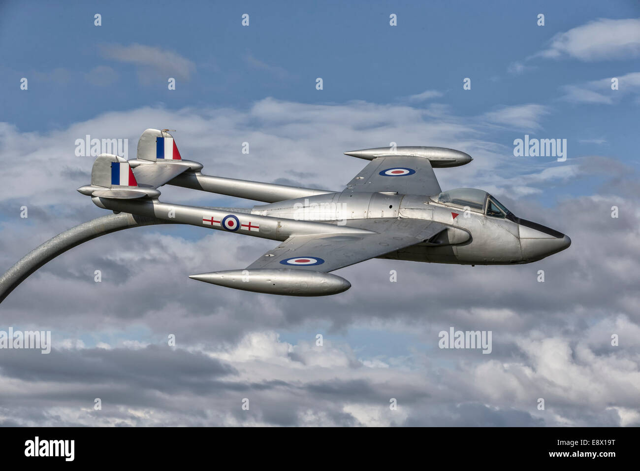 De havilland venom jet fighter hi-res stock photography and images - Alamy