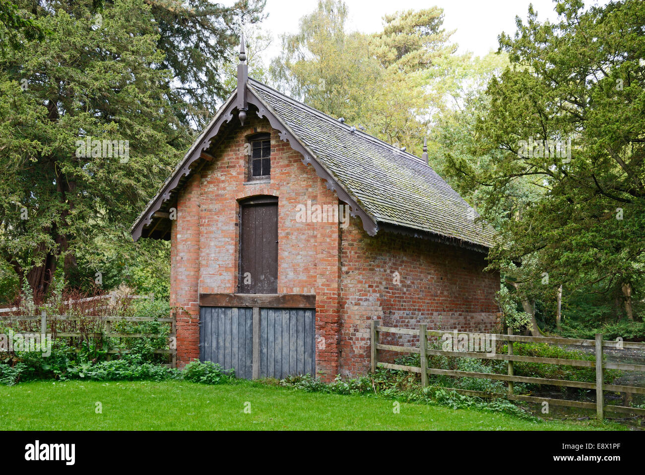 Mill House, Elvaston Hall, Derbyshire, England Stock Photo - Alamy