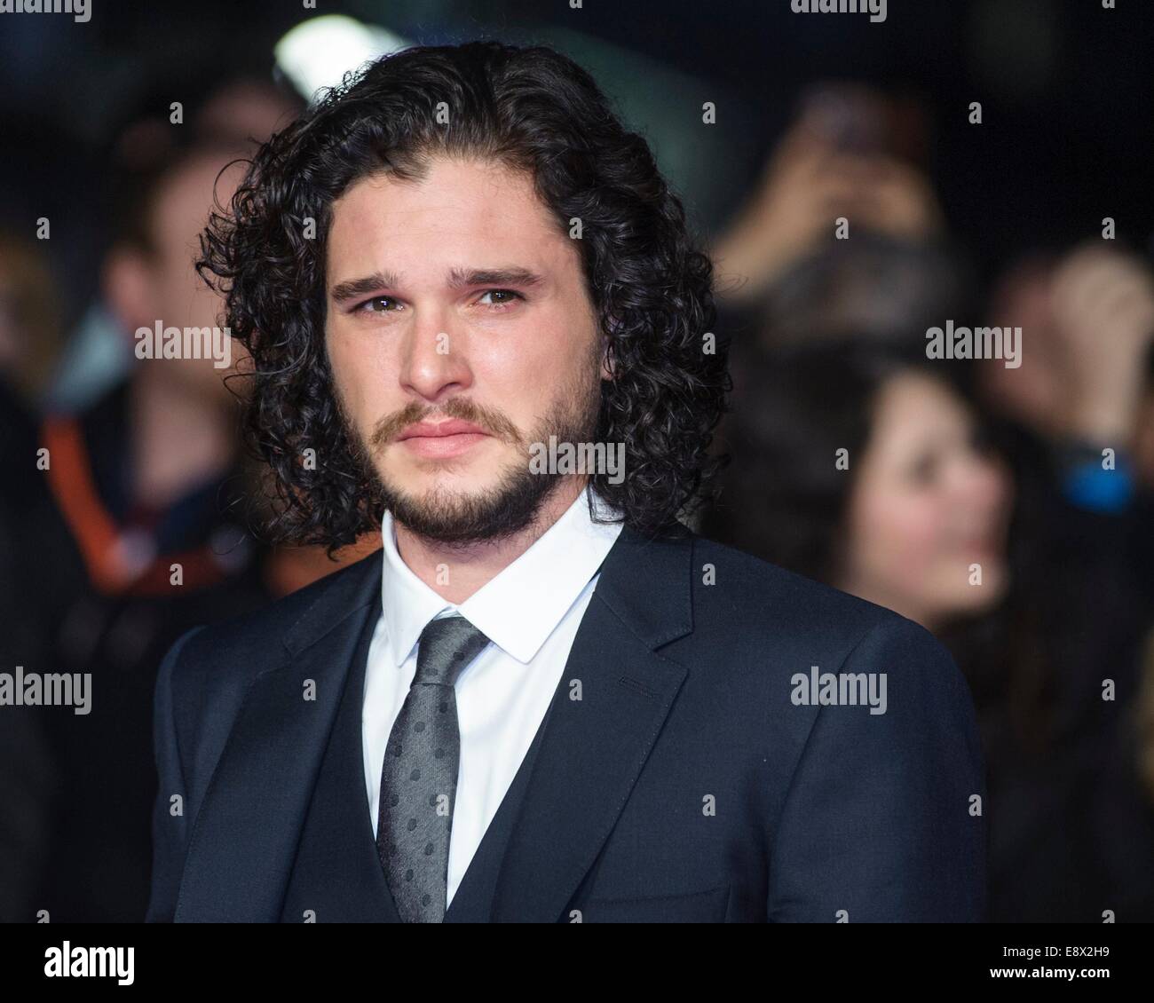 Actor Kit Harington attends the TESTAMENT OF YOUTH WORLD PREMIERE at ...