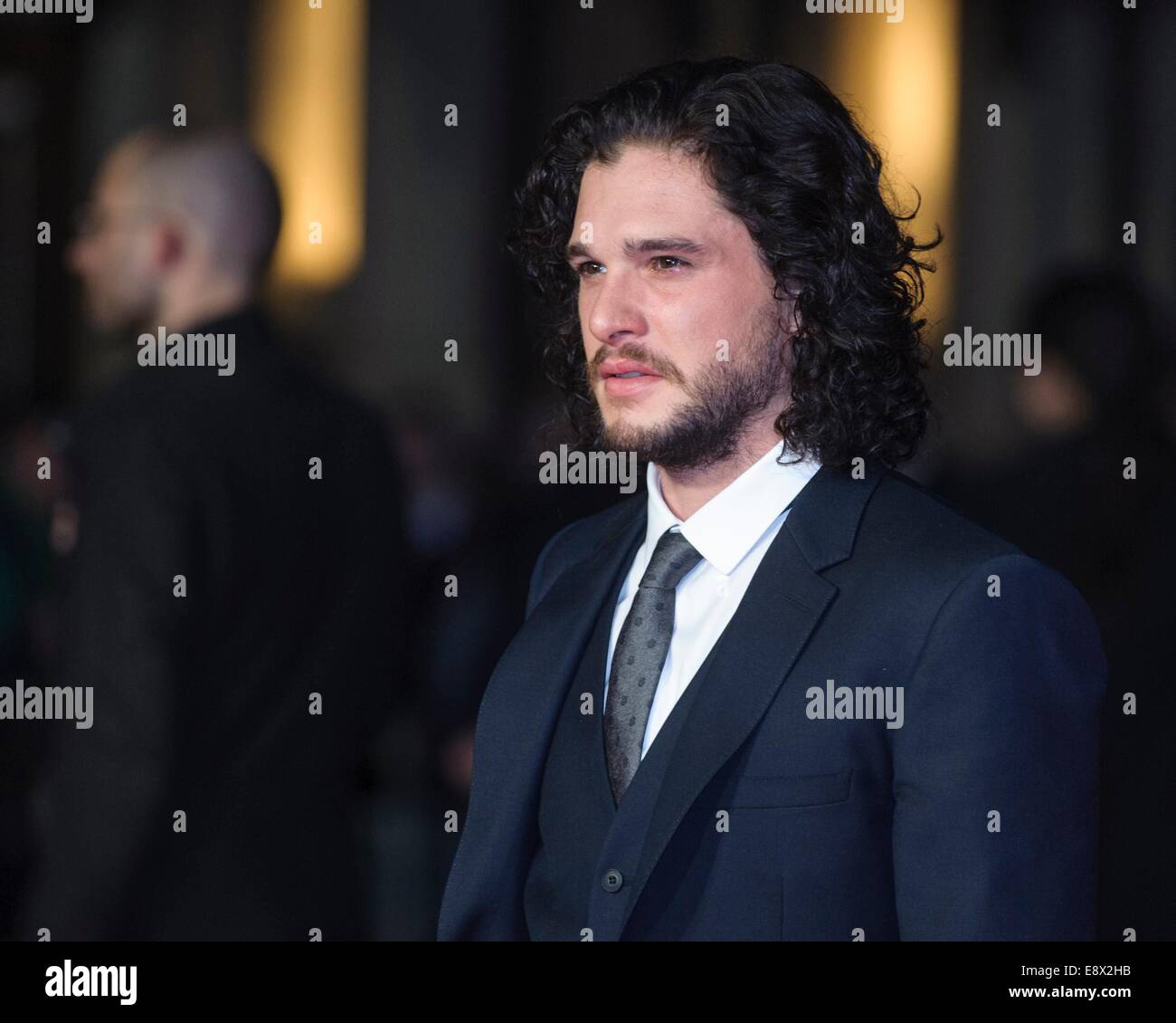Actor Kit Harington attends the TESTAMENT OF YOUTH WORLD PREMIERE at ...