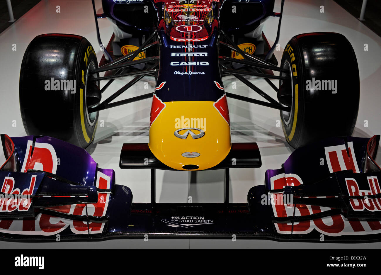 Infiniti Formula One,Paris Motor Show,France Stock Photo - Alamy